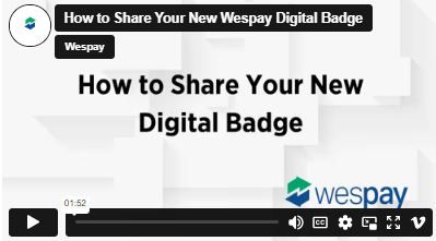 Wespay Badging Program